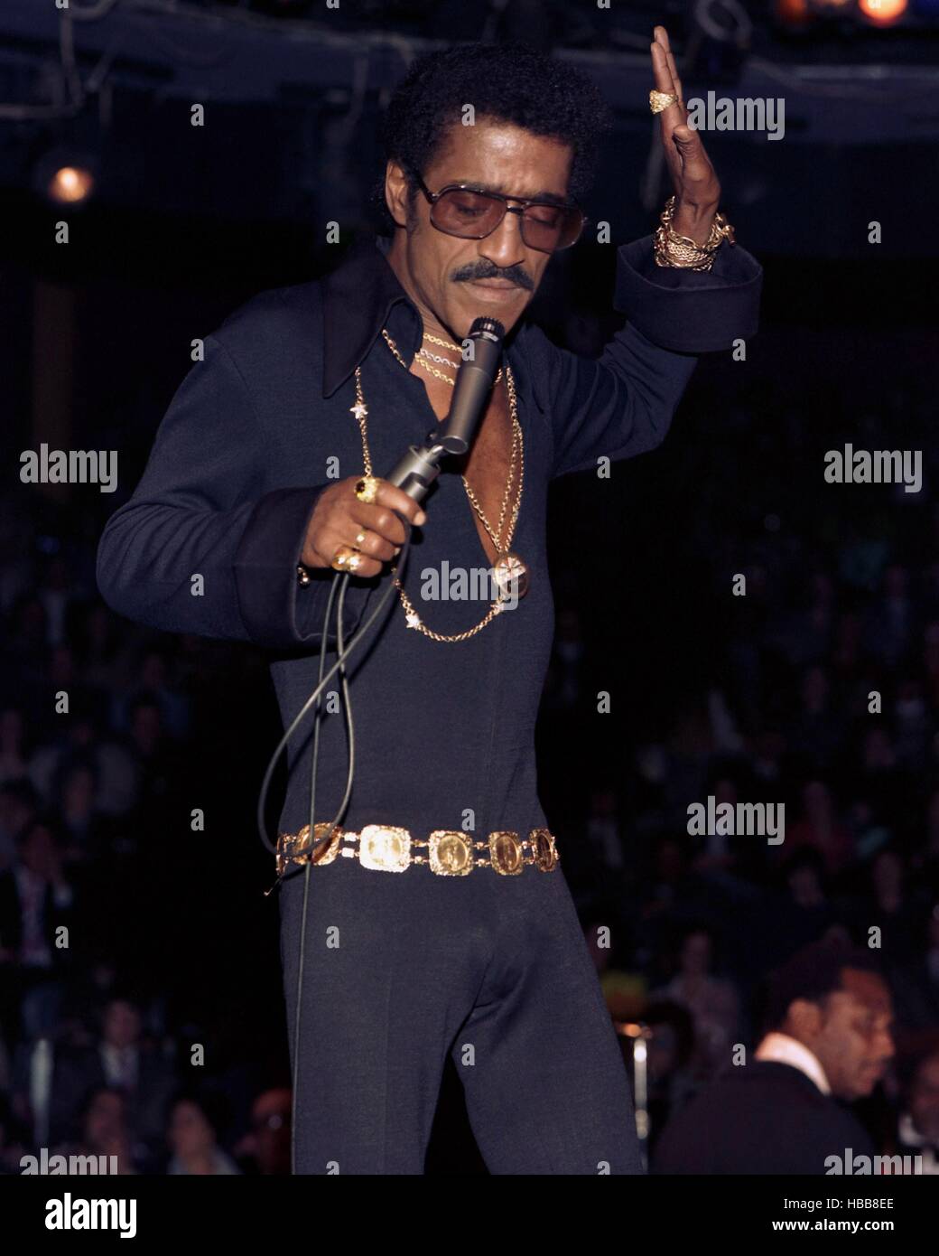 Sammy Davis Jr., 1975, Millrun Playhouse Theater in the Round, Niles ...