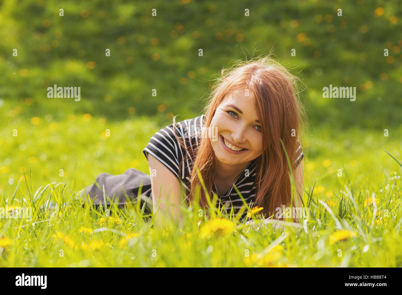 Red hair sun hi-res stock photography and images - Alamy