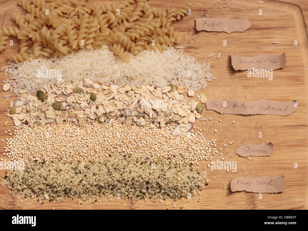 Multiple organic grains Stock Photo - Alamy