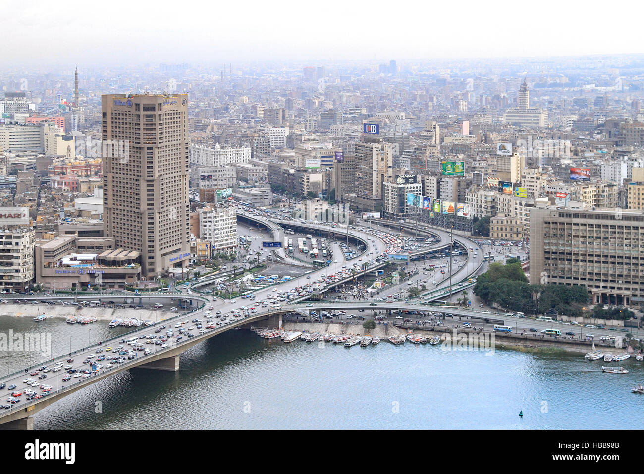 Cairo traffic jam hi-res stock photography and images - Alamy