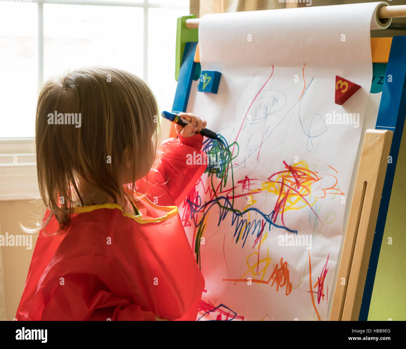 Baby drawing hi-res stock photography and images - Alamy