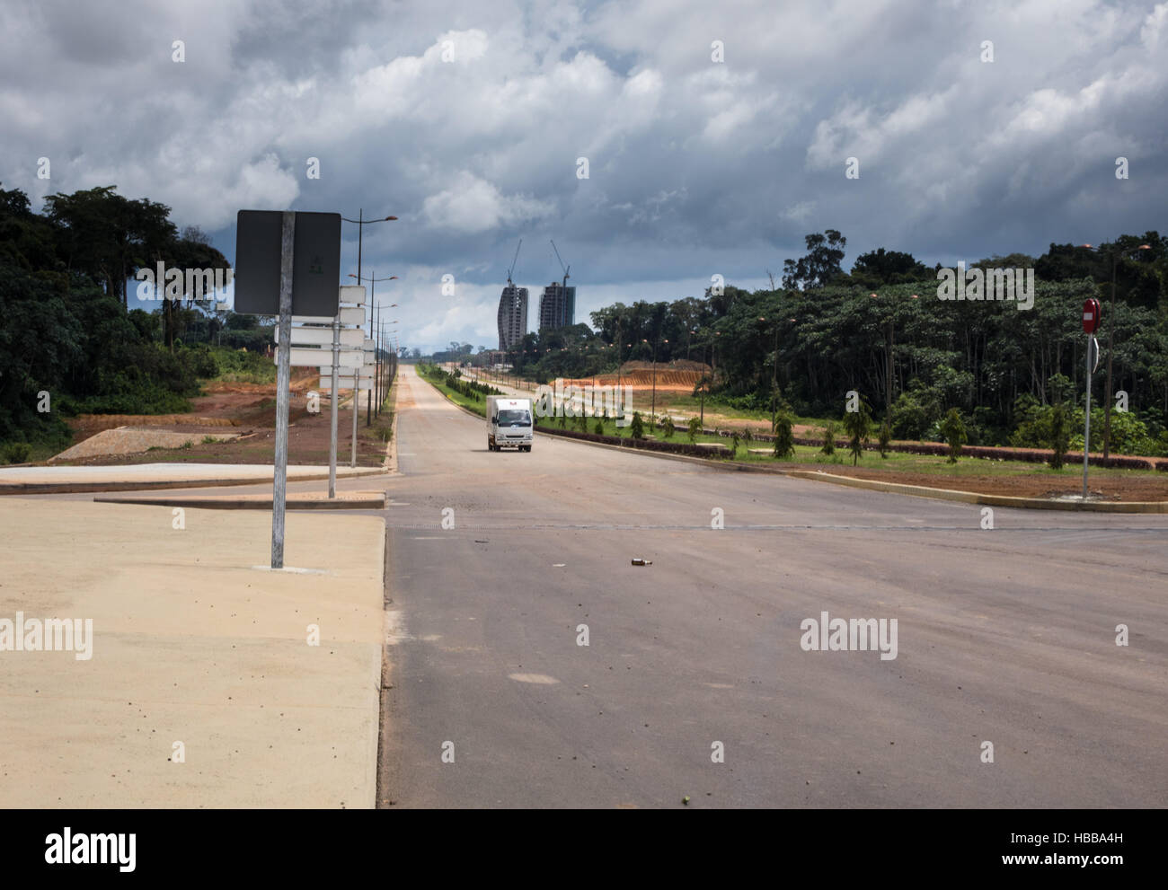 Construction new capital oyala in hi-res stock photography and images ...