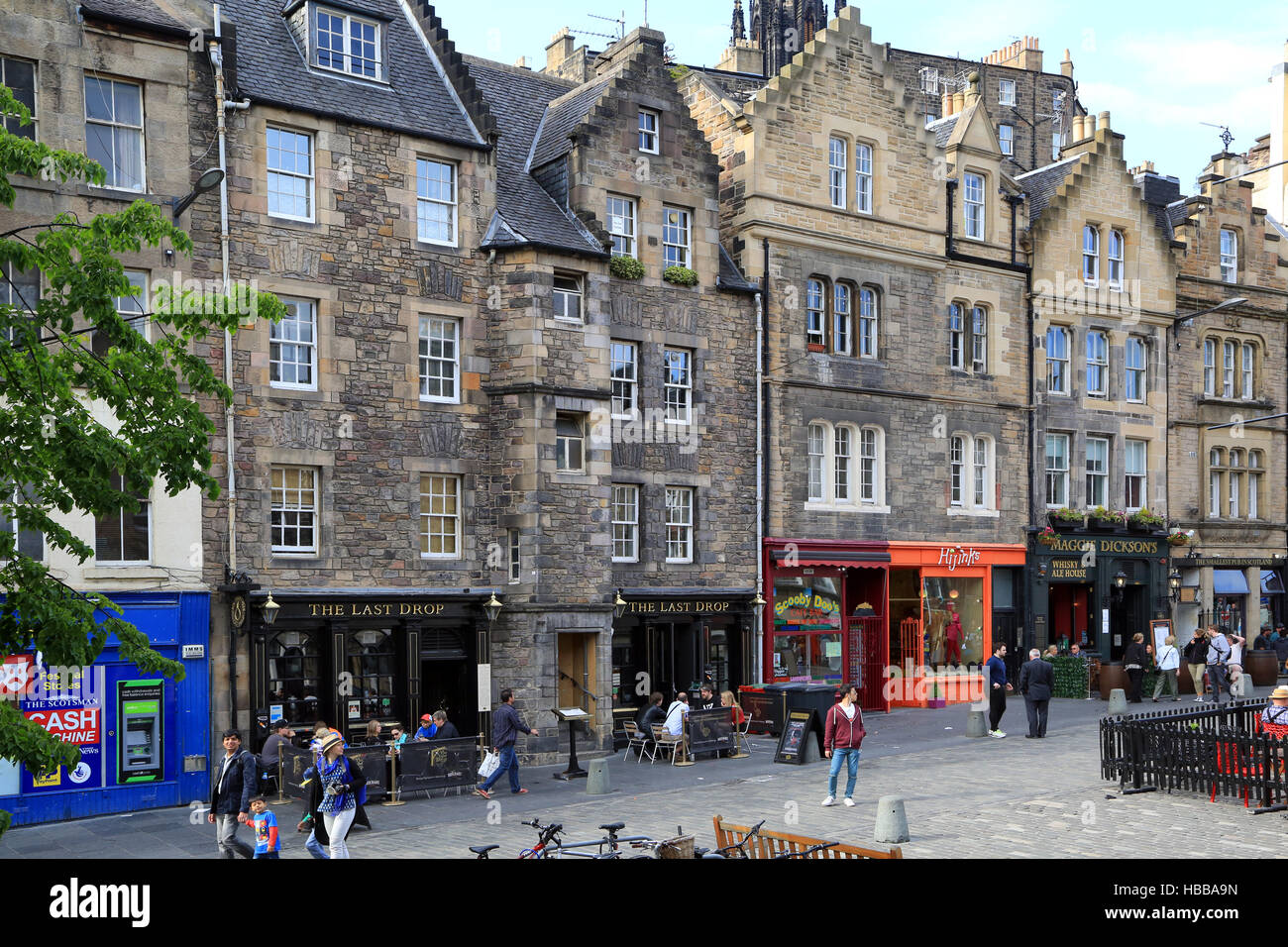 Grassmarket edinburgh hi-res stock photography and images - Alamy