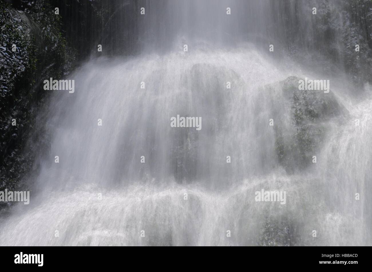 natural water cascade Stock Photo - Alamy