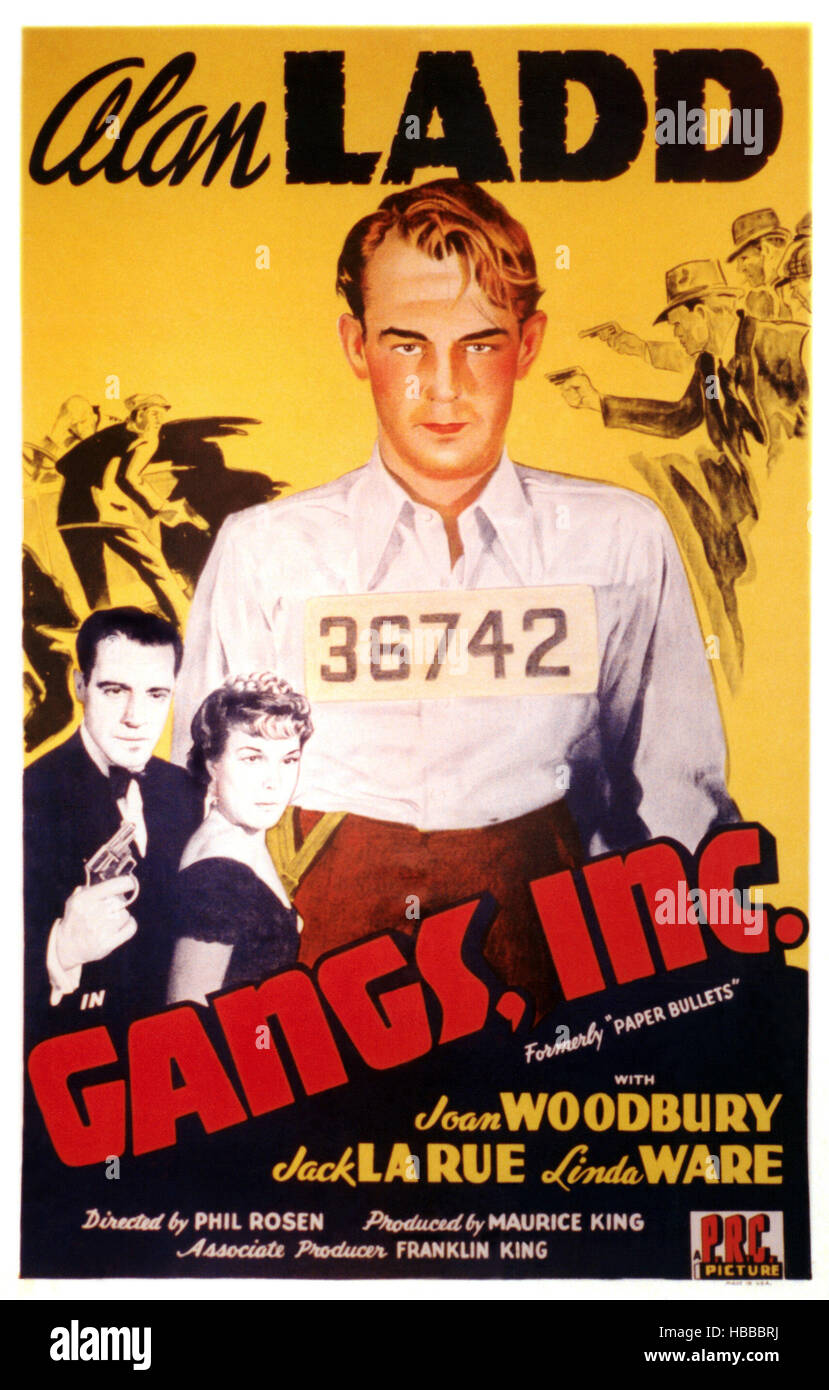 PAPER BULLETS [aka GANGS, INC., CRIME, INC.], Jack LaRue, Joan Woodbury ...