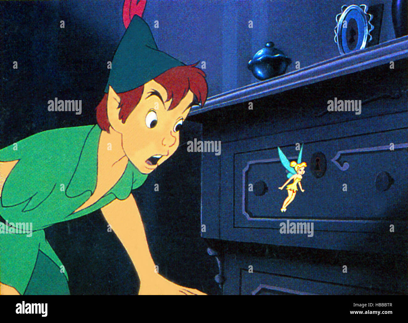 PETER PAN, Walt Disney animated, 1953 Stock Photo - Alamy