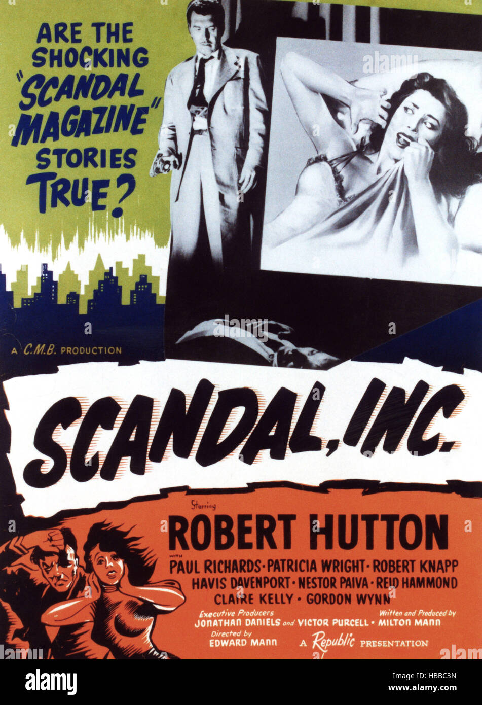SCANDAL INCORPORATED, (aka SCANDAL, INC.), from left: Robert Hutton ...