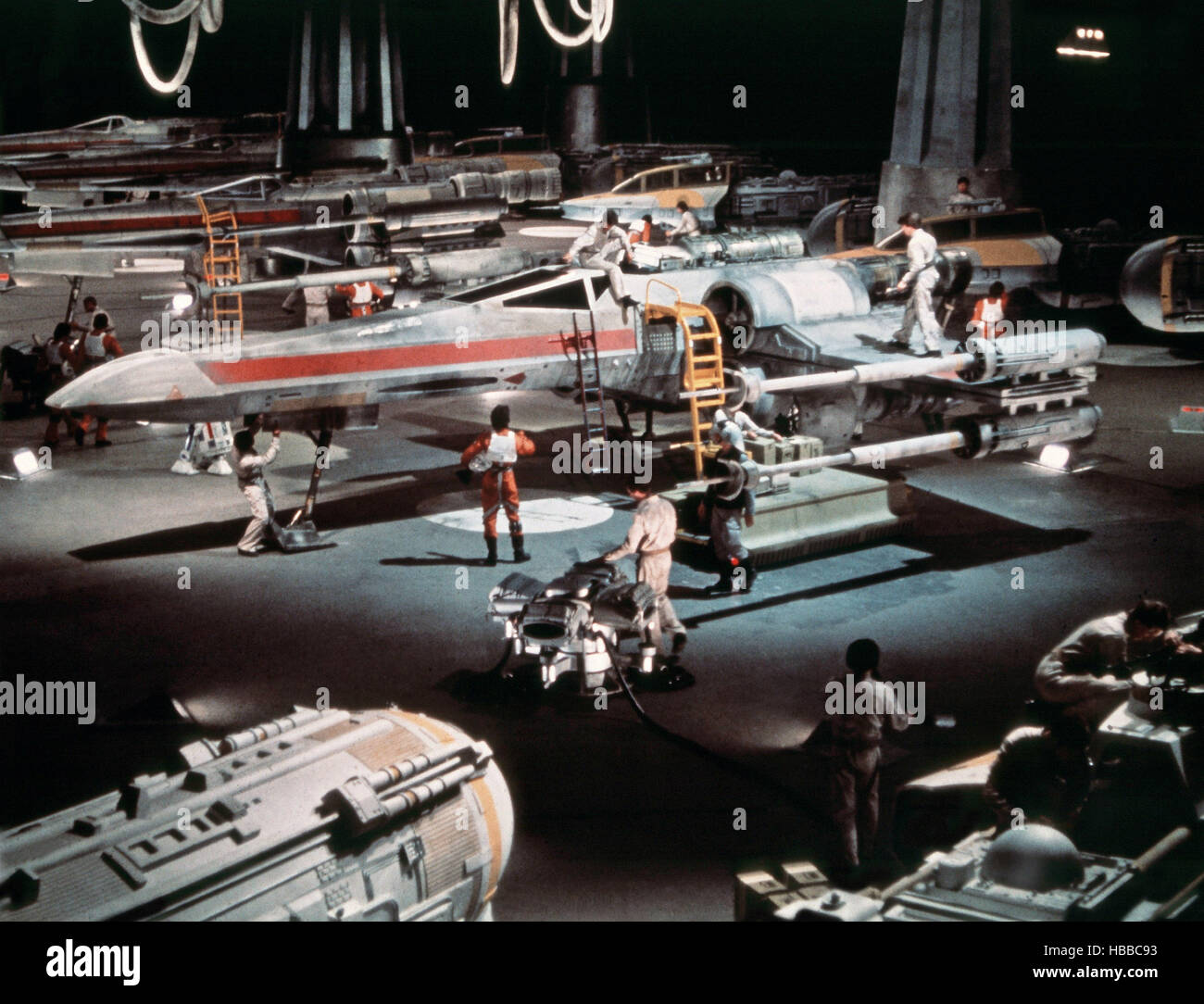 STAR WARS, (aka STAR WARS: EPISODE IV - A NEW HOPE), 1977 Stock Photo ...
