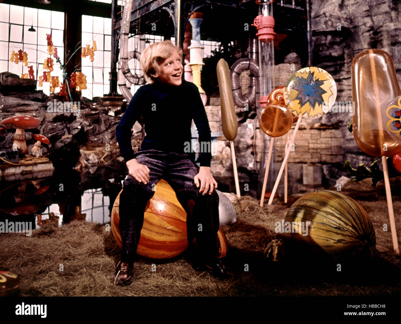 WILLY WONKA AND THE CHOCOLATE FACTORY, Peter Ostrum, 1971 Stock Photo ...