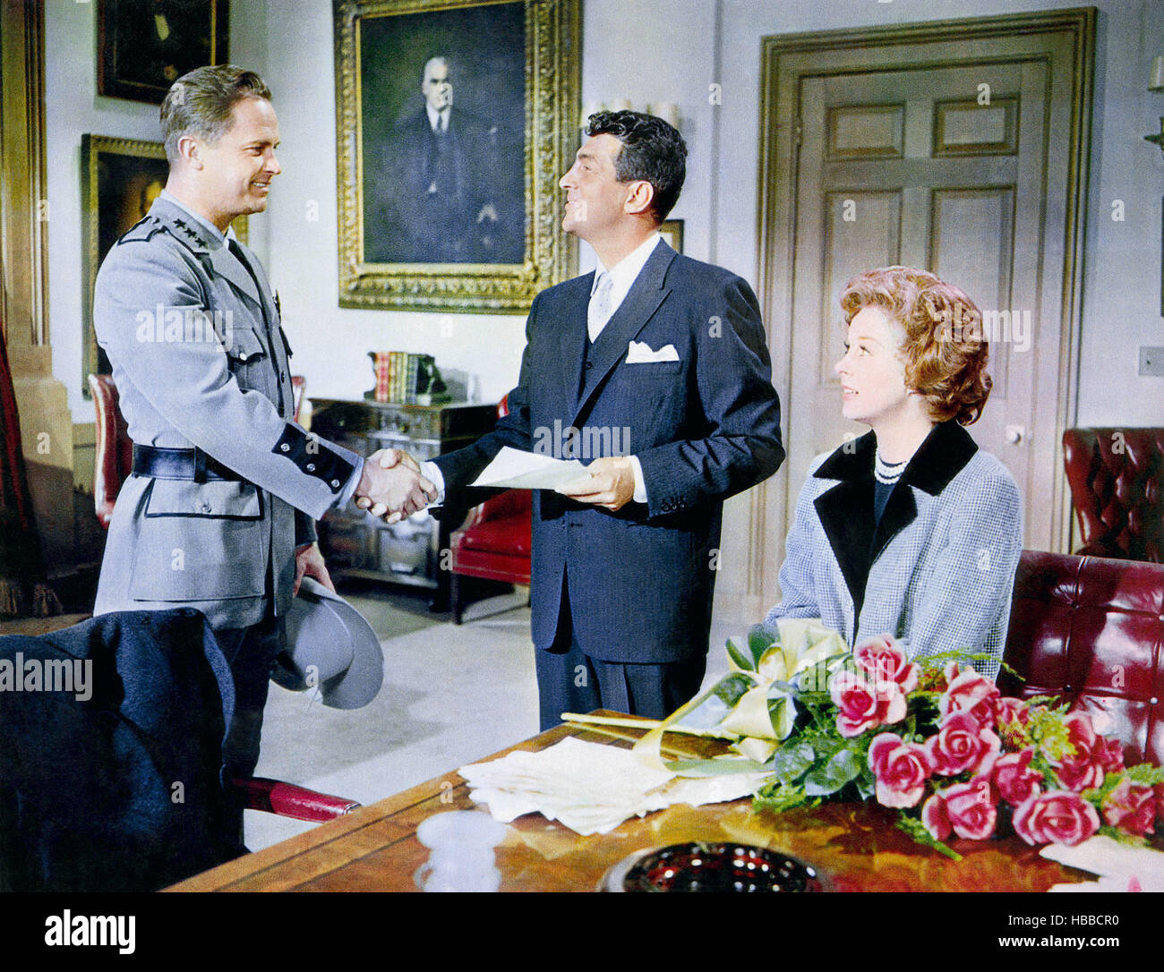 ADA, from left, Ralph Meeker, Dean Martin, Susan Hayward, 1961 Stock ...