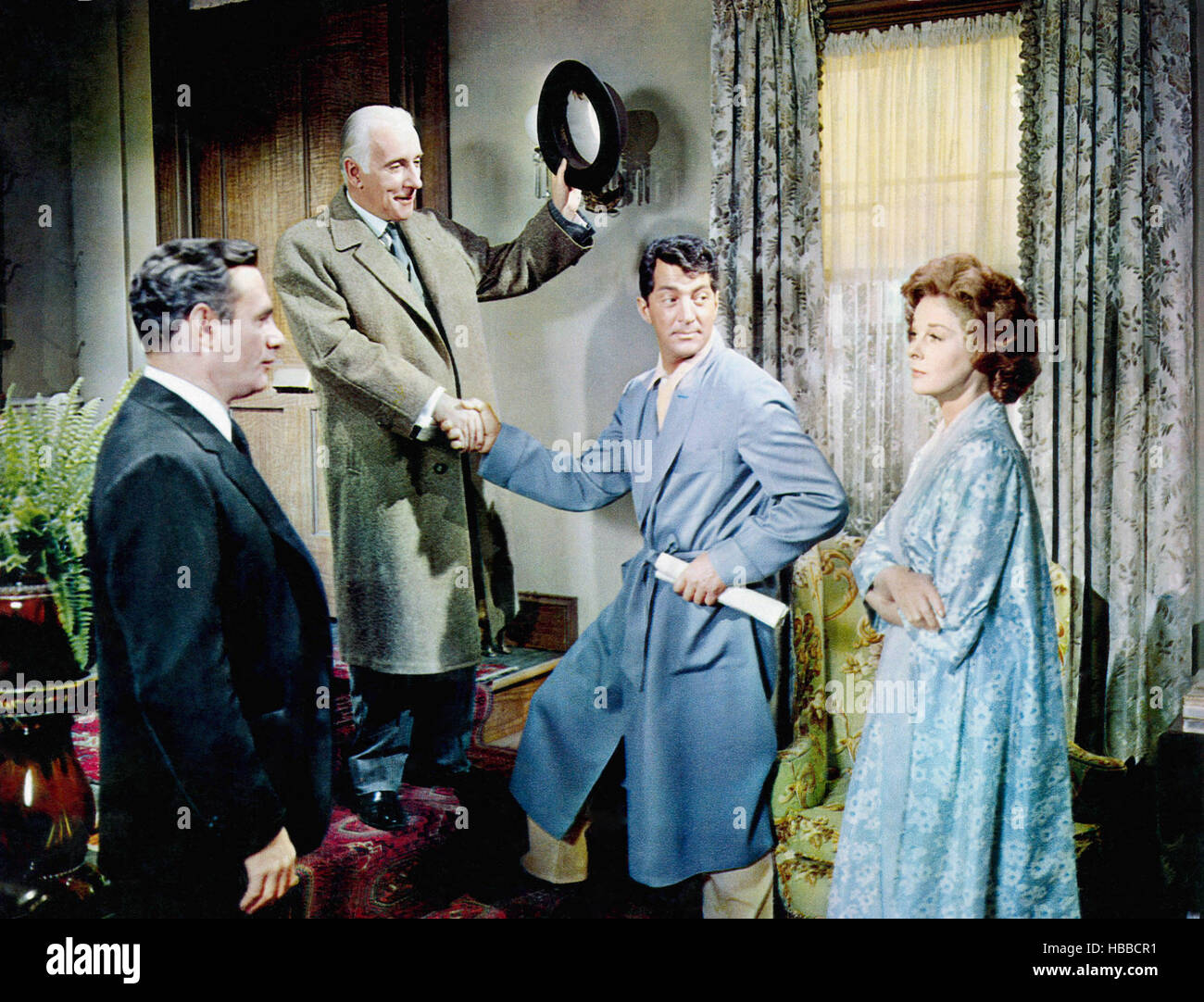 ADA, from left, Martin Balsam, Wilfrid Hyde-White, Dean Martin, Susan ...