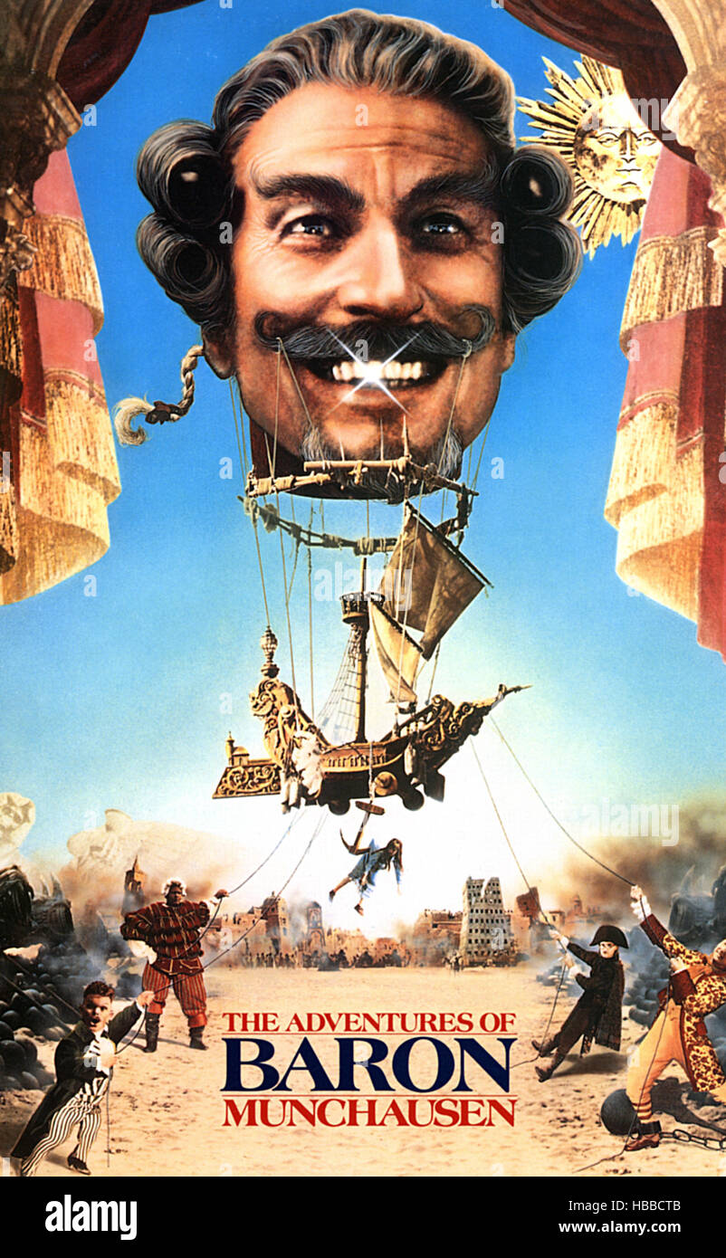 THE ADVENTURES OF BARON MUNCHAUSEN, Jack Purvis, Winston Dennis, John ...