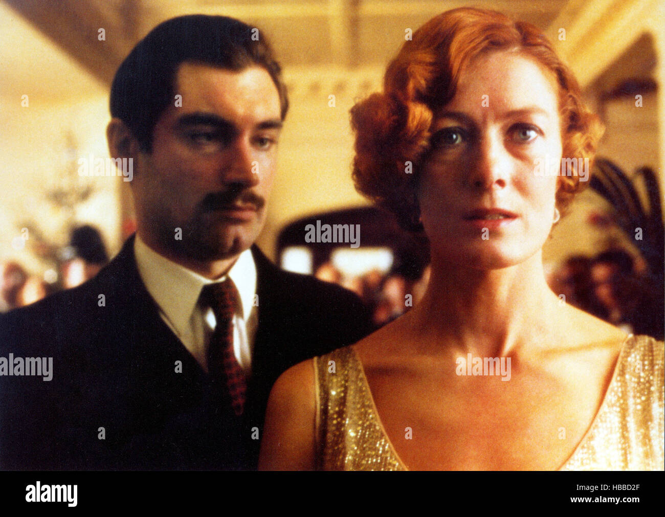 AGATHA, Timothy Dalton as Col. Archibald Christie & Vanessa Redgrave as ...