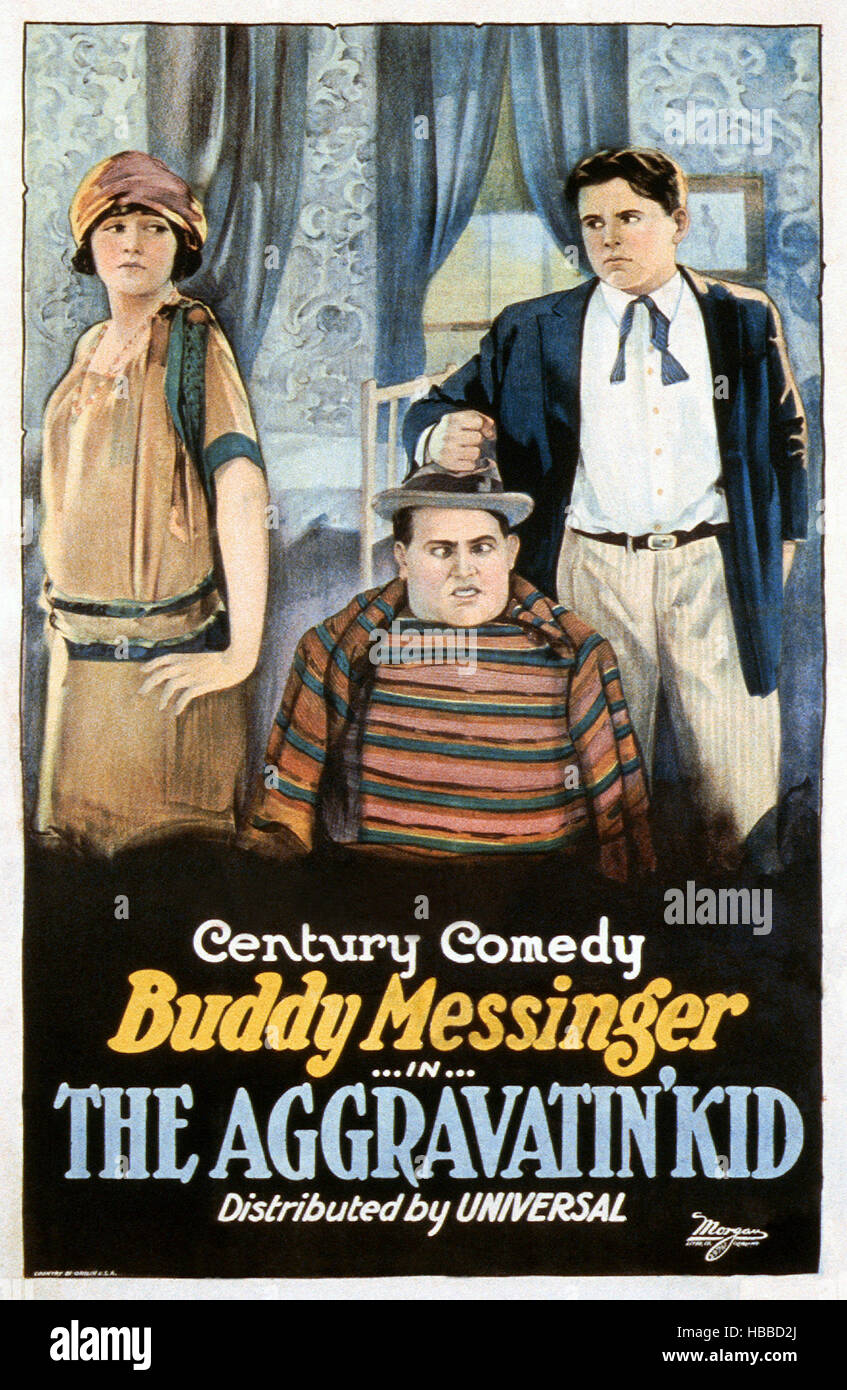 THE AGGRAVATIN' KID, poster, Lucille Hutton, Hillard Karr, Buddy ...
