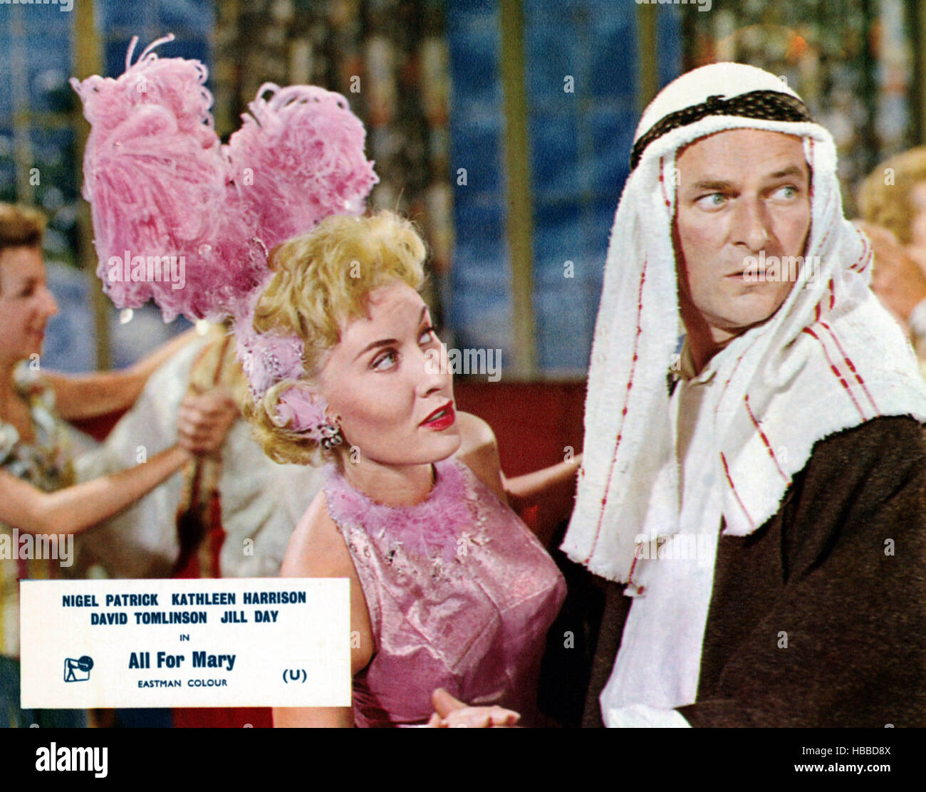 ALL FOR MARY, from left: Jill Day, Nigel Patrick, 1955 Stock Photo - Alamy