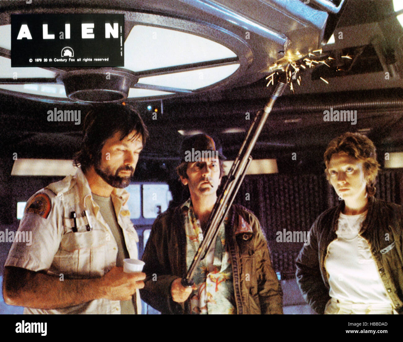 ALIEN, from left: tom Skerritt, Harry Dean Stanton, Veronica Cartwright ...