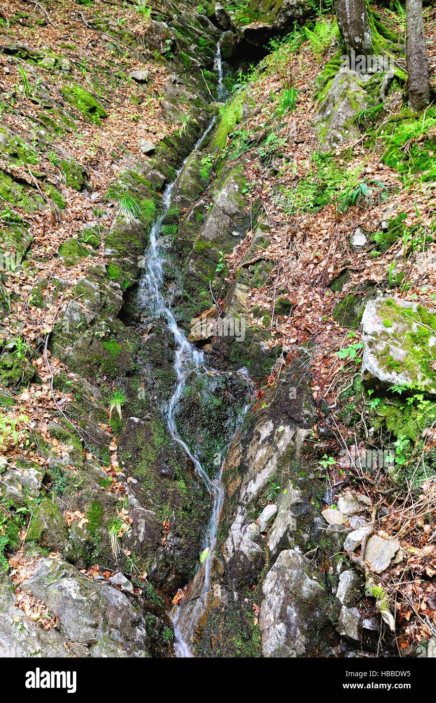 the brook on the rocks Stock Photo - Alamy