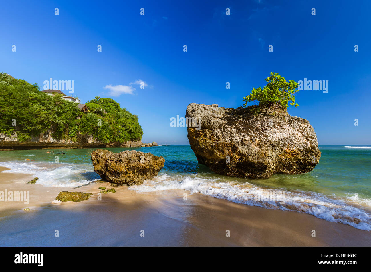 Padang Padang Beach - Bali Indonesia Stock Photo - Alamy
