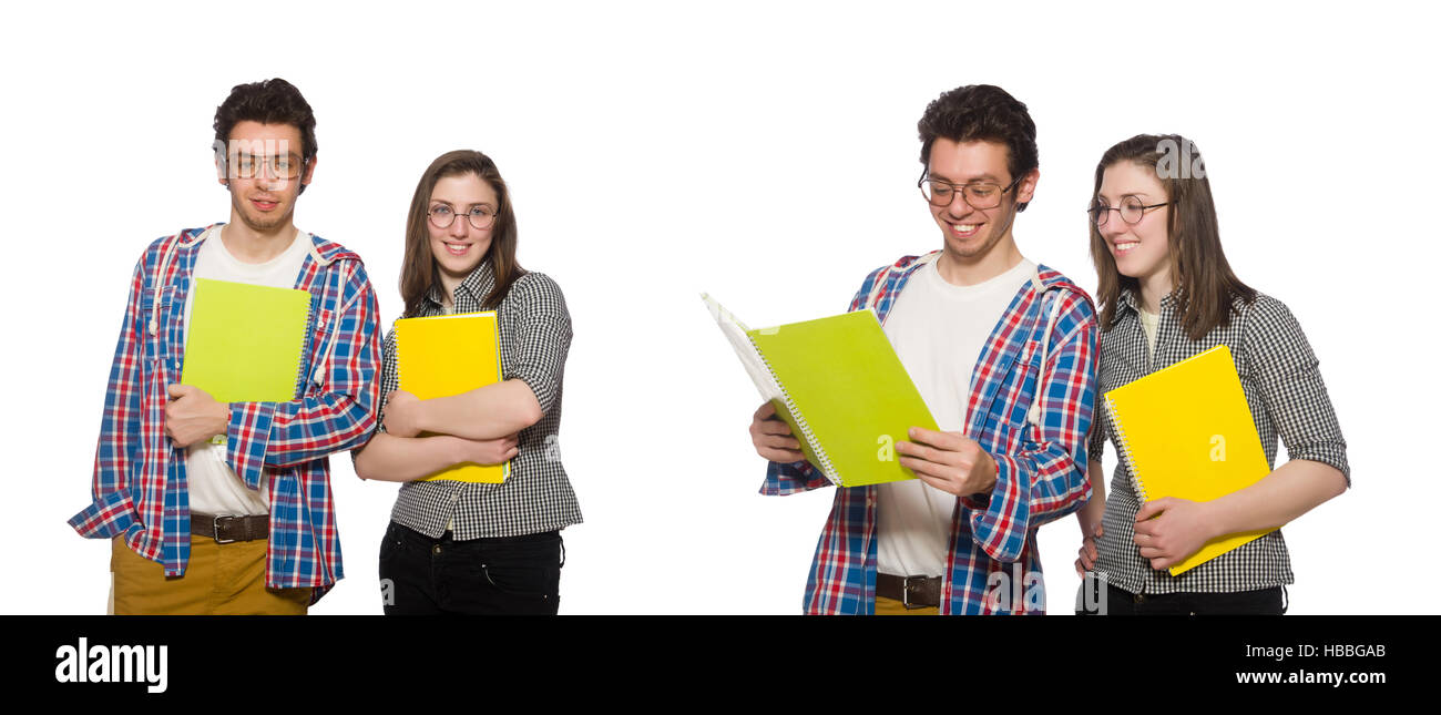 Attractive female students Cut Out Stock Images & Pictures - Alamy