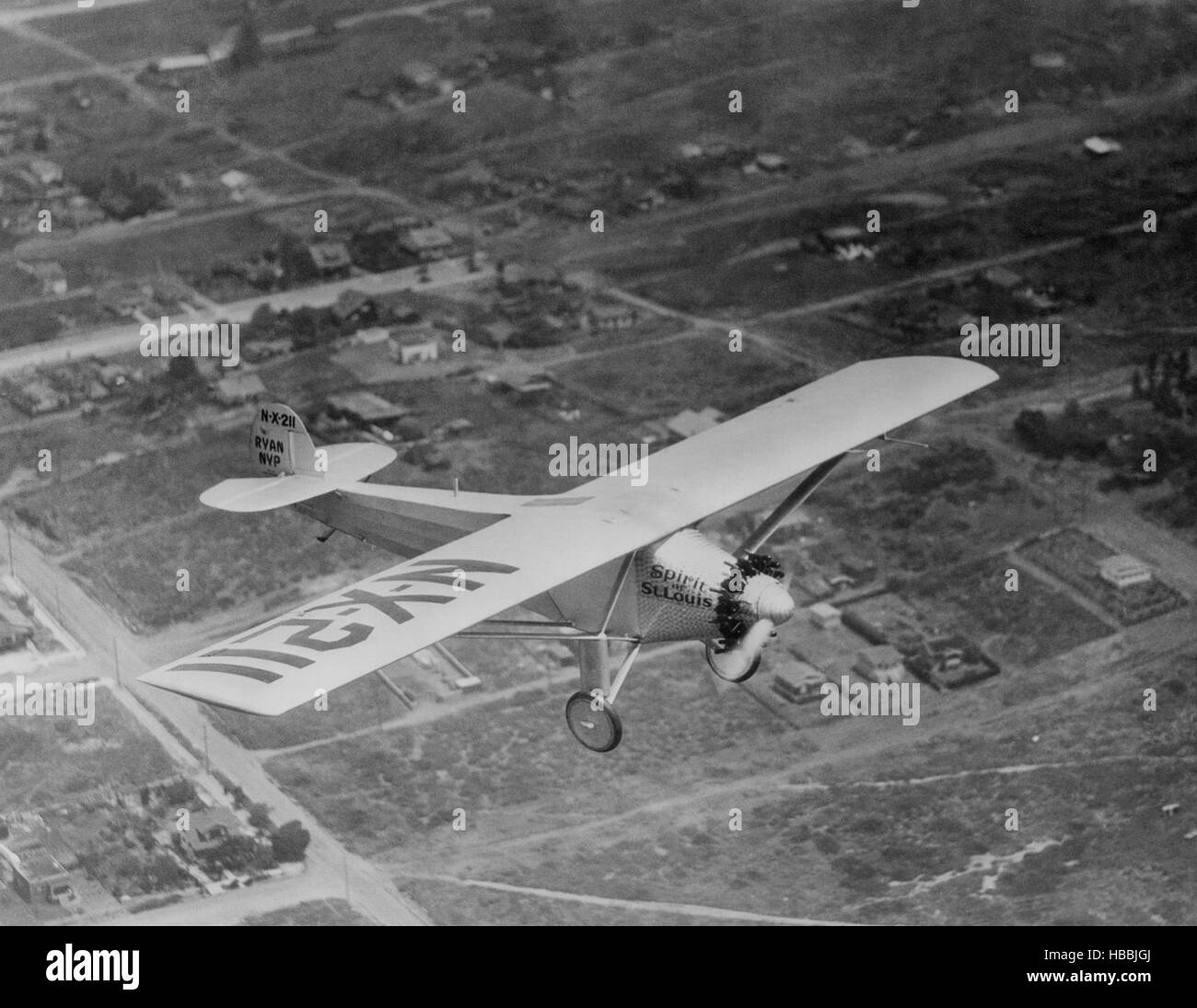 Aerial view of paris from plane Black and White Stock Photos & Images ...