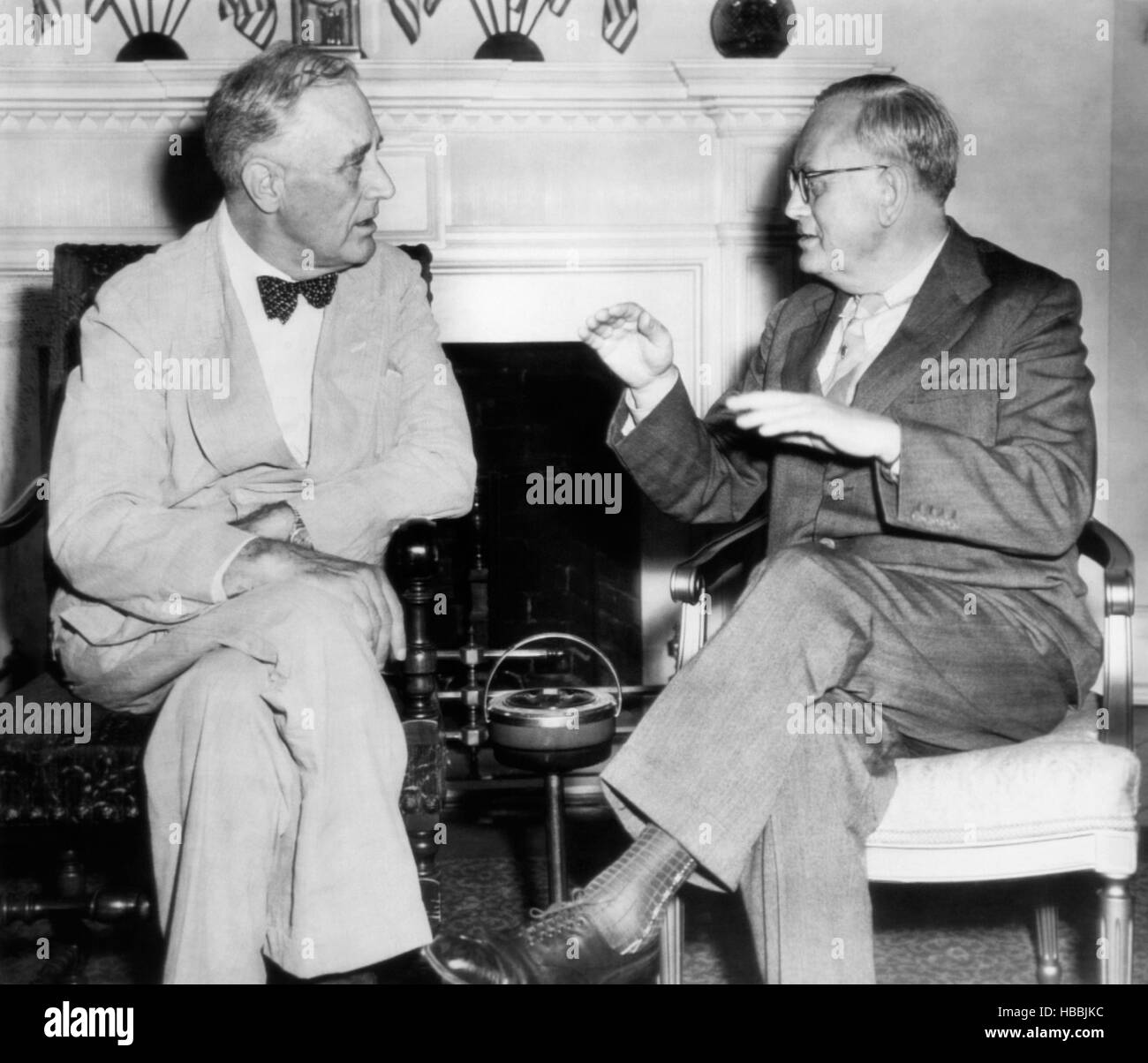 President Franklin D. Roosevelt, Sveinn Bjornsson, President of Iceland ...