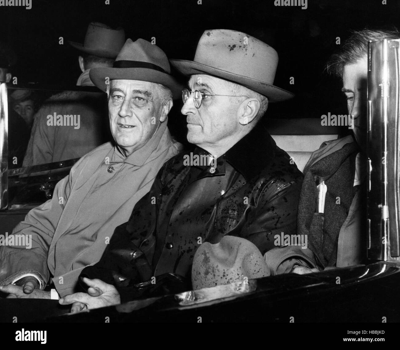 President Franklin D. Roosevelt, Vice President-Elect Harry S. Truman ...