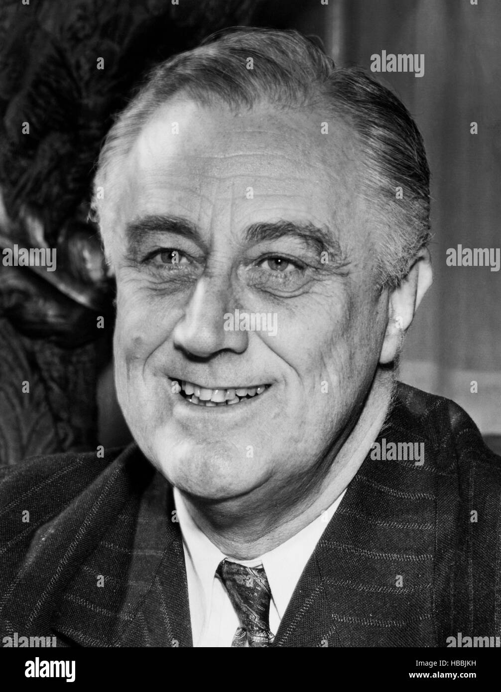 President Franklin D. Roosevelt (1882-1945), U.S. President 1933-1945 ...