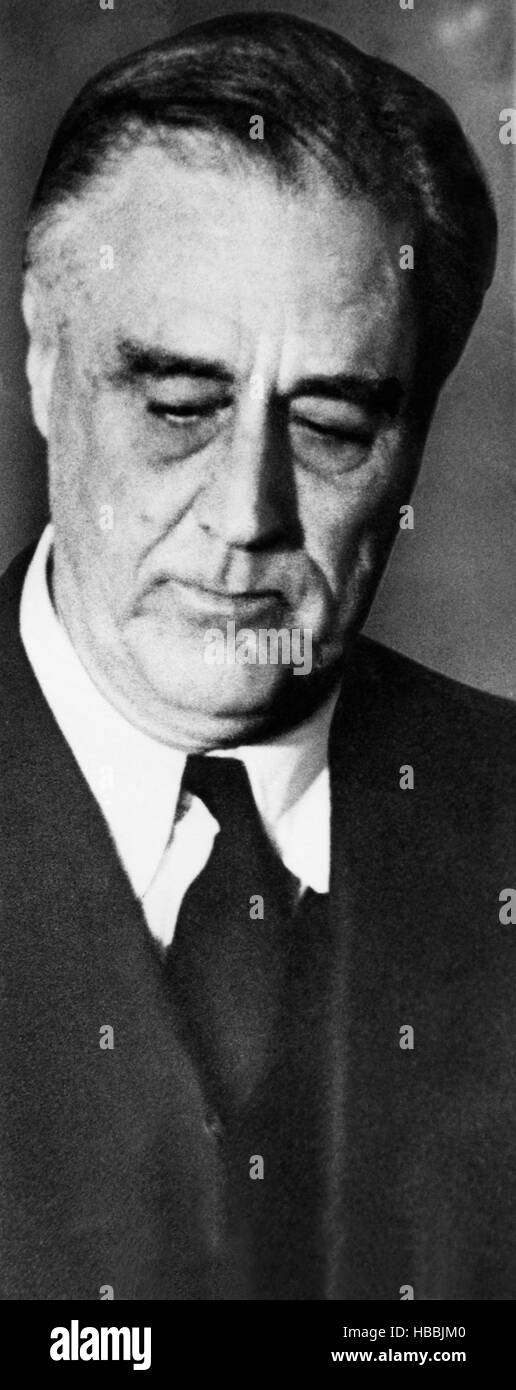 President Franklin D. Roosevelt (1882-1945), U.S. President 1933-1945 ...
