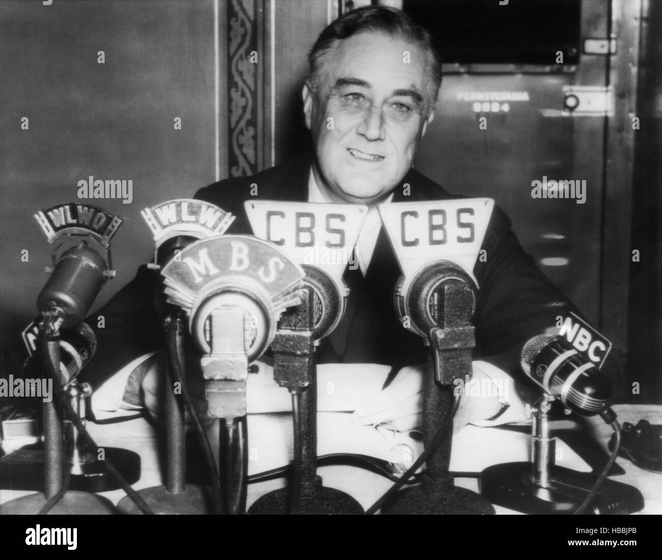 President Franklin D. Roosevelt (1882-1945), U.S. President 1933-1945 ...