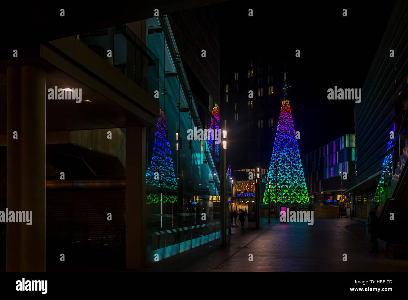 Liverpool christmas lights hi-res stock photography and images - Alamy