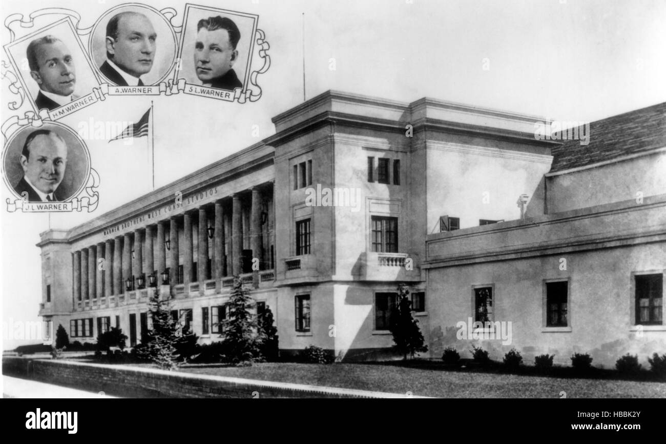 Warner Brothers' Sunset Boulevard Studios, Los Angeles, ca. mid-1920s ...