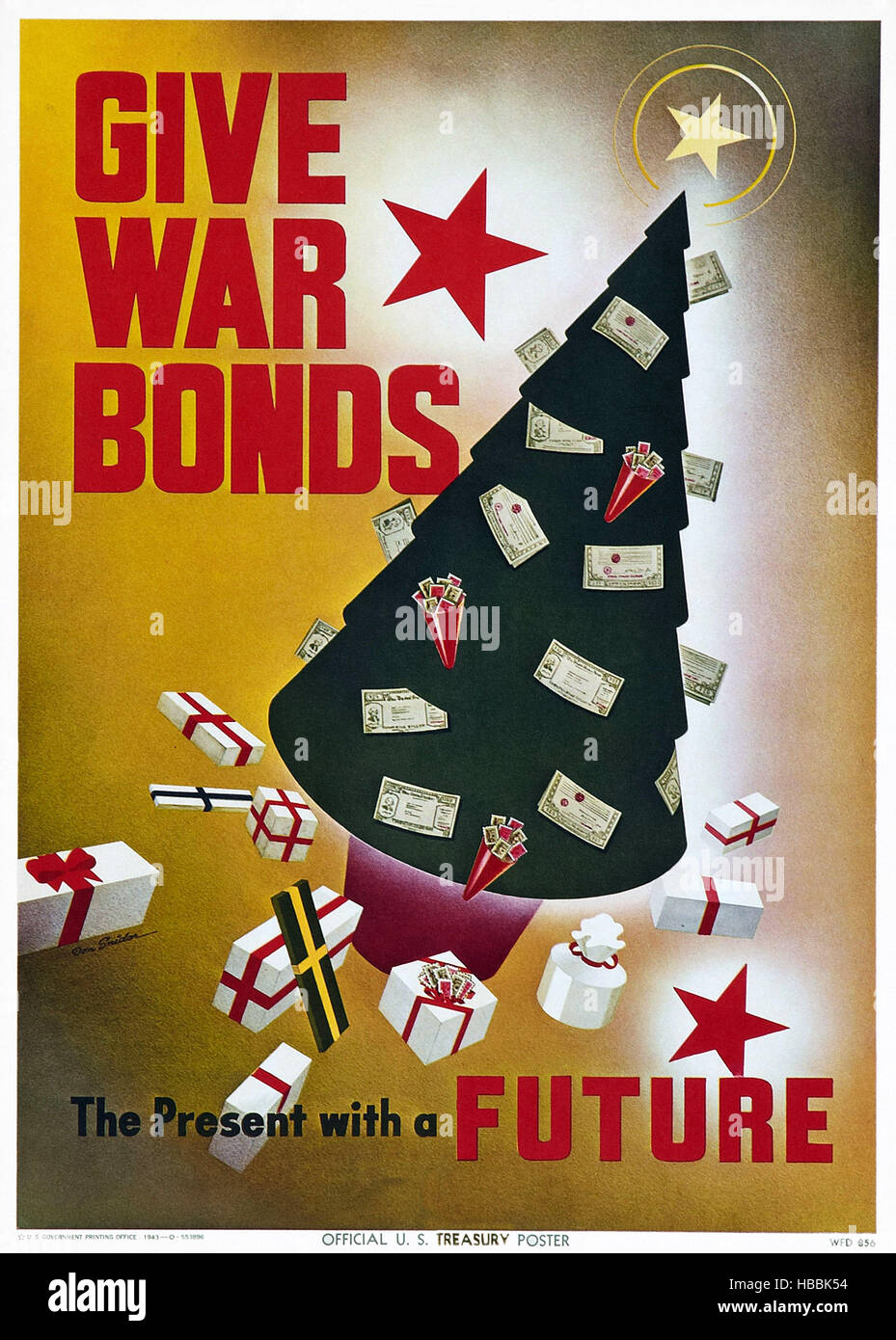 World War II War Bonds poster, 1943 Stock Photo - Alamy