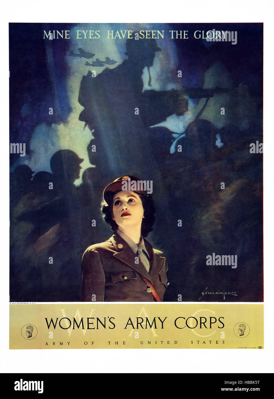Womens army corps wac hi-res stock photography and images - Alamy