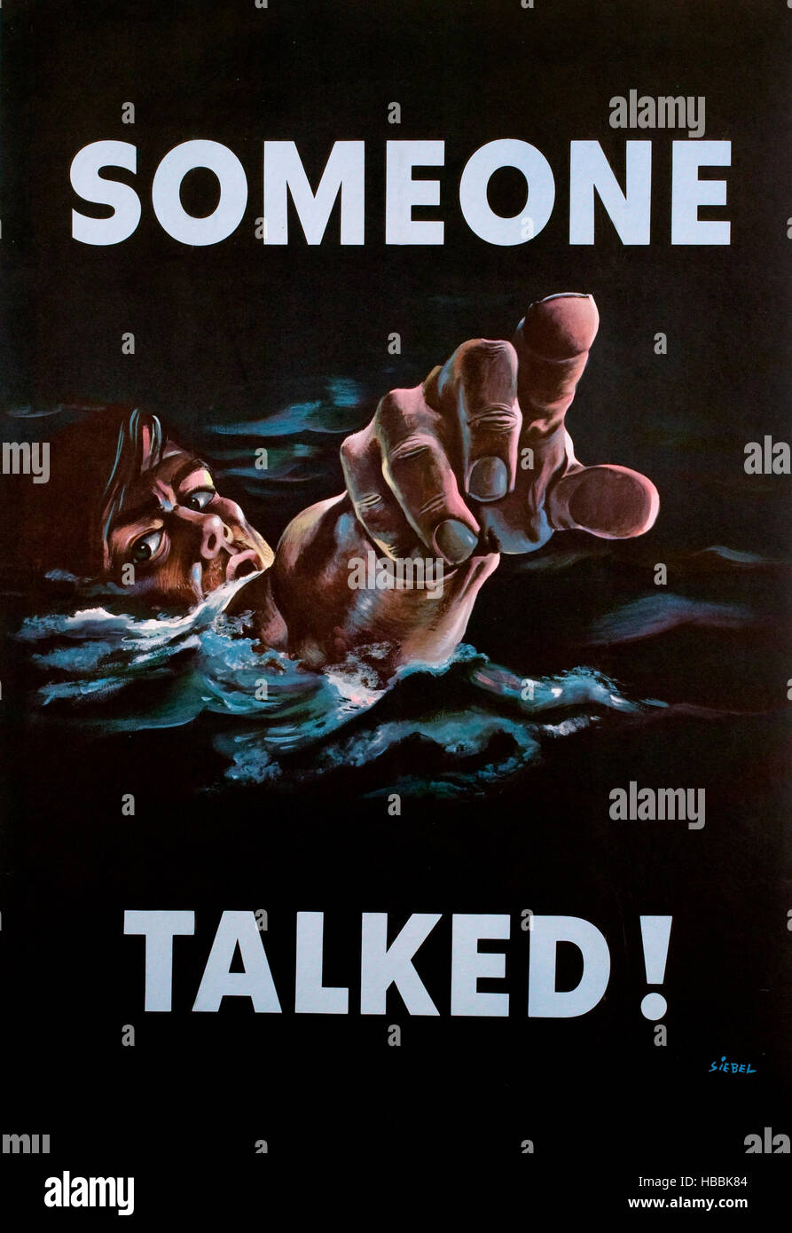 World War II Propaganda Posters. Drowning soldier pointing to the ...