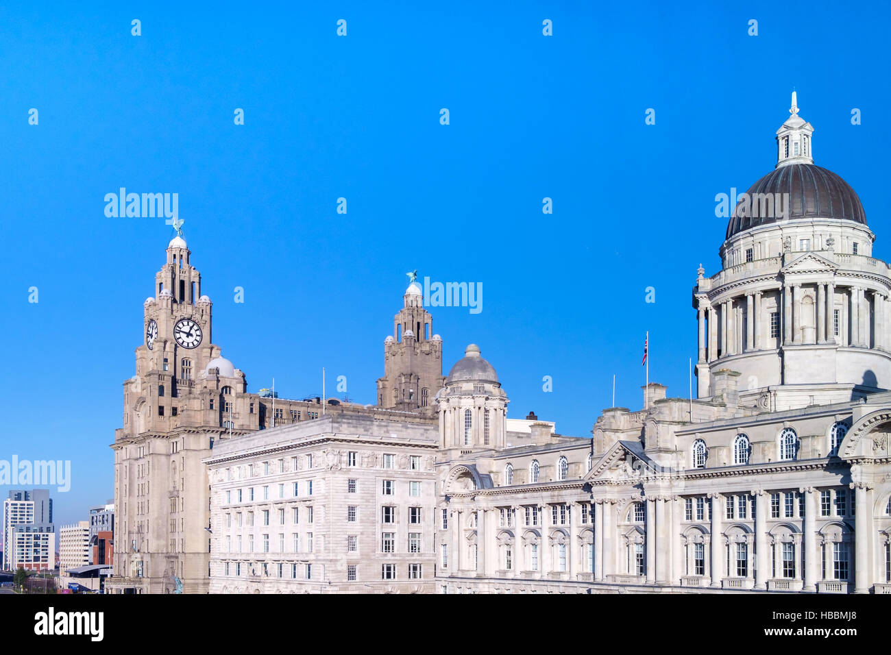 Three graces liverpool hi-res stock photography and images - Alamy