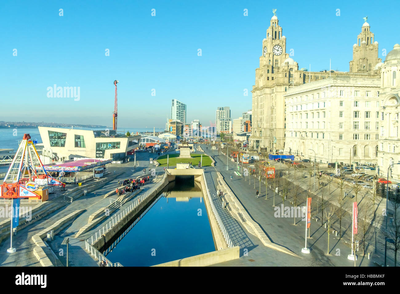 Three Graces Liverpool Stock Photo - Alamy