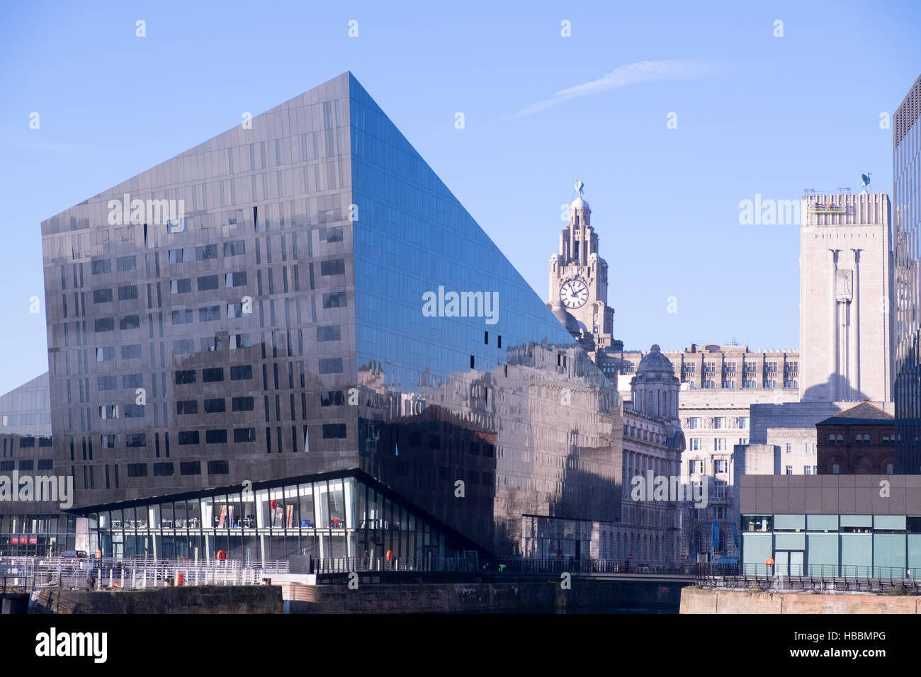 Three Graces Liverpool Stock Photo - Alamy