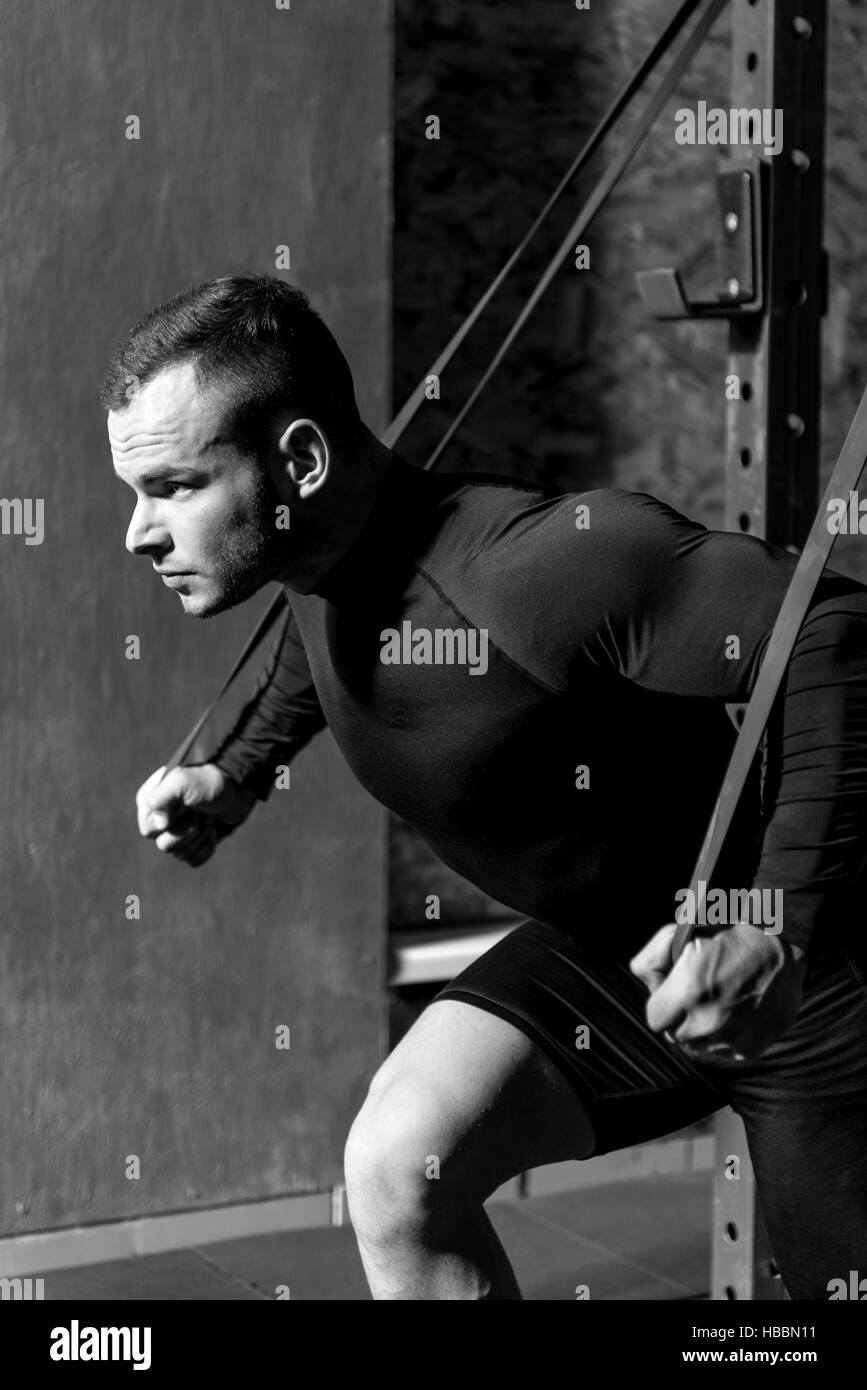 Physical train Black and White Stock Photos & Images - Alamy