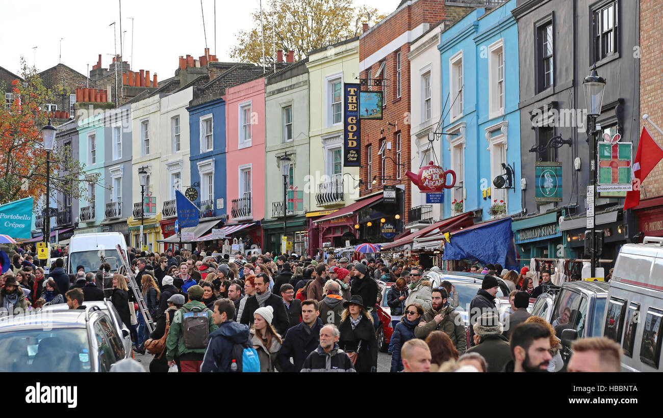 Portobello road hi-res stock photography and images - Alamy