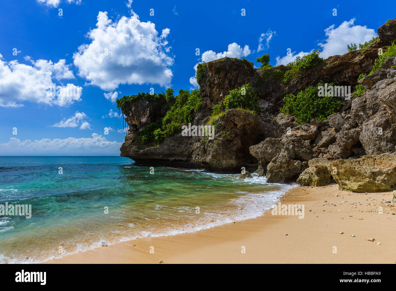 Sunset cliff balangan beach bali hi-res stock photography and images ...