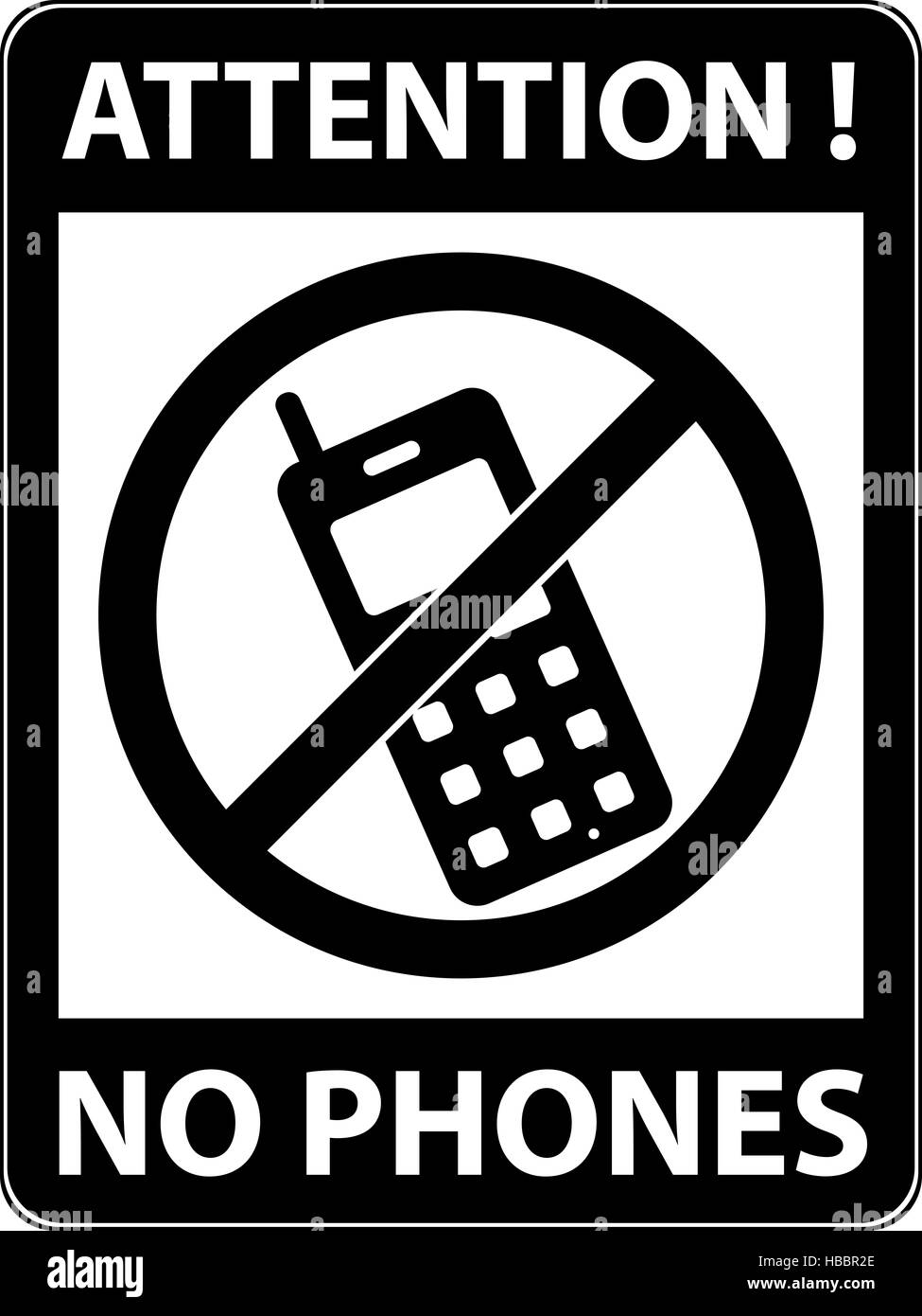 No phone, telephone prohibited symbol Stock Photo - Alamy