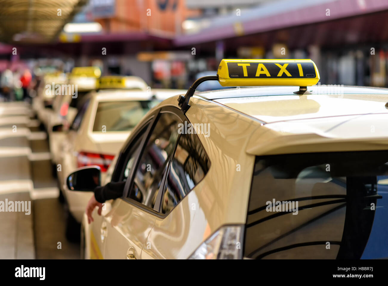 Official taxi hi-res stock photography and images - Alamy