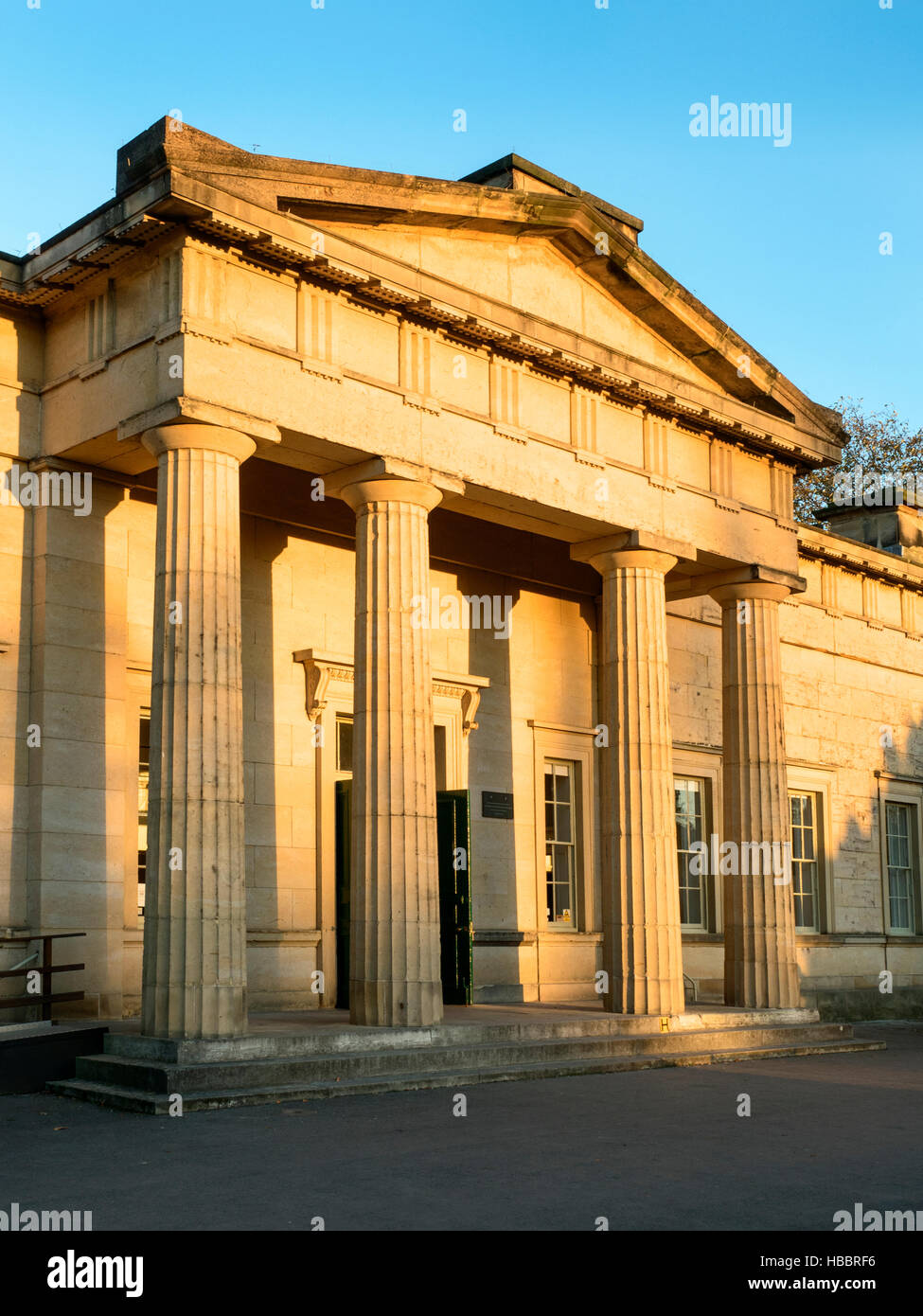 the Yorkshire Museum at Sunset in Museum Gardens at York Yorkshire ...