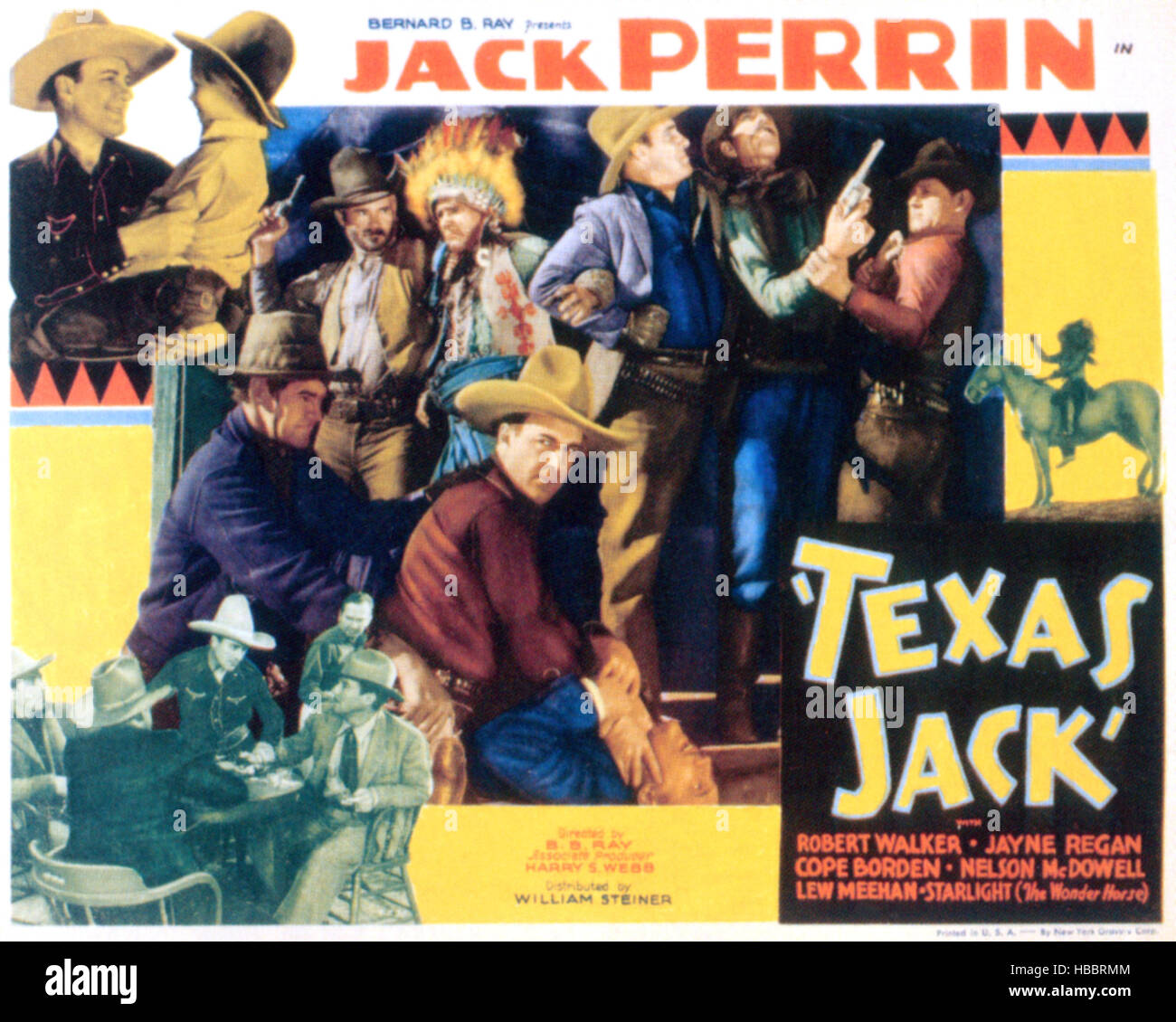 TEXAS JACK, Jack Perrin, Cope Borden, 1935 Stock Photo - Alamy