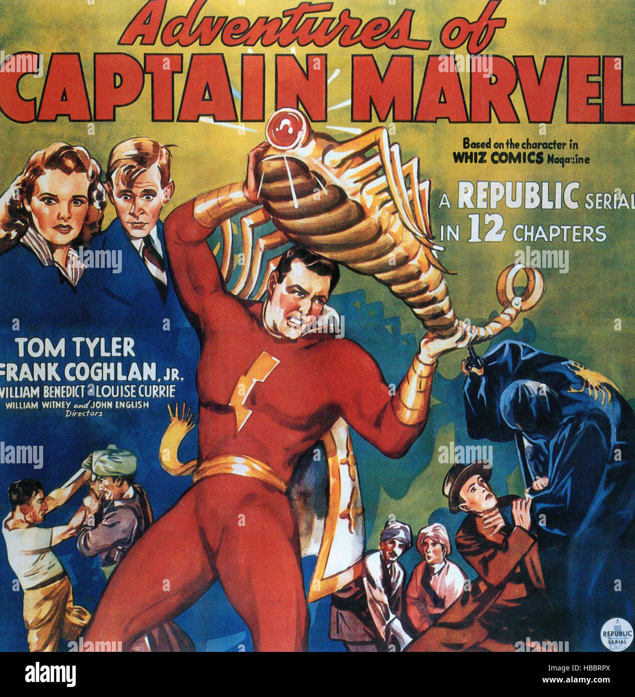 THE ADVENTURES OF CAPTAIN MARVEL, Louise Currie, Frank Coghlan, Jr ...