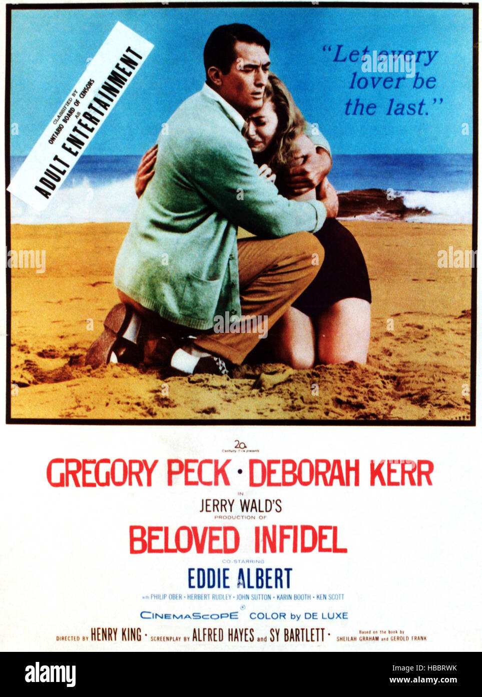 BELOVED INFIDEL, from left: Gregory Peck, Deborah Kerr, 1959, TM ...