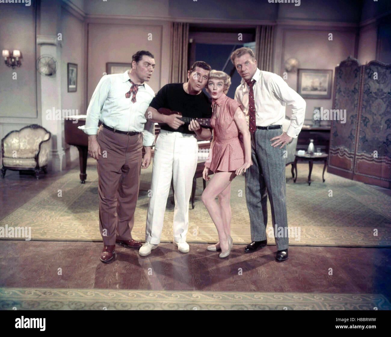 THE BEST THINGS IN LIFE ARE FREE, Ernest Borgnine, Gordon MacRae ...