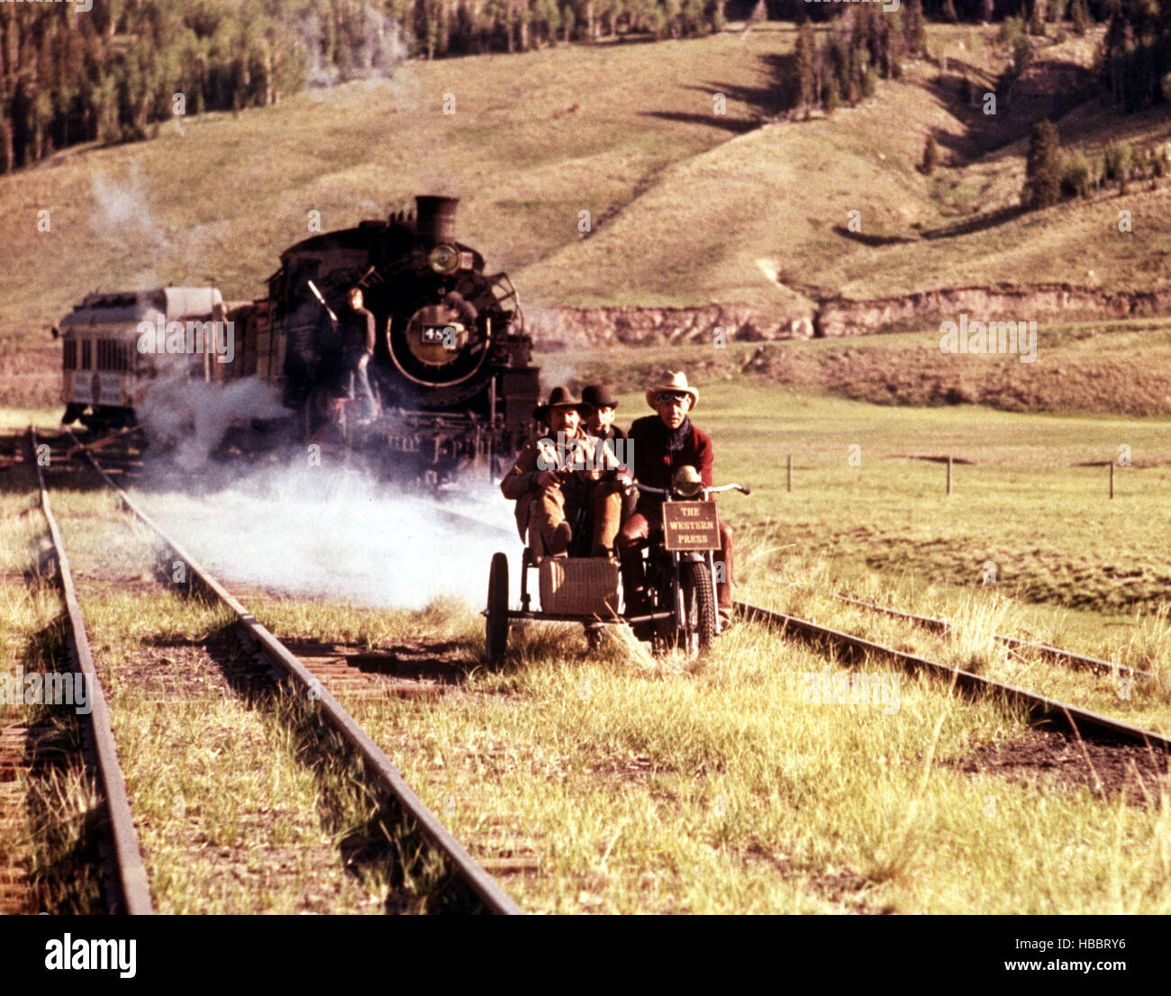 BITE THE BULLET, Gene Hackman, Robert Donner, James Coburn, 1975 Stock ...