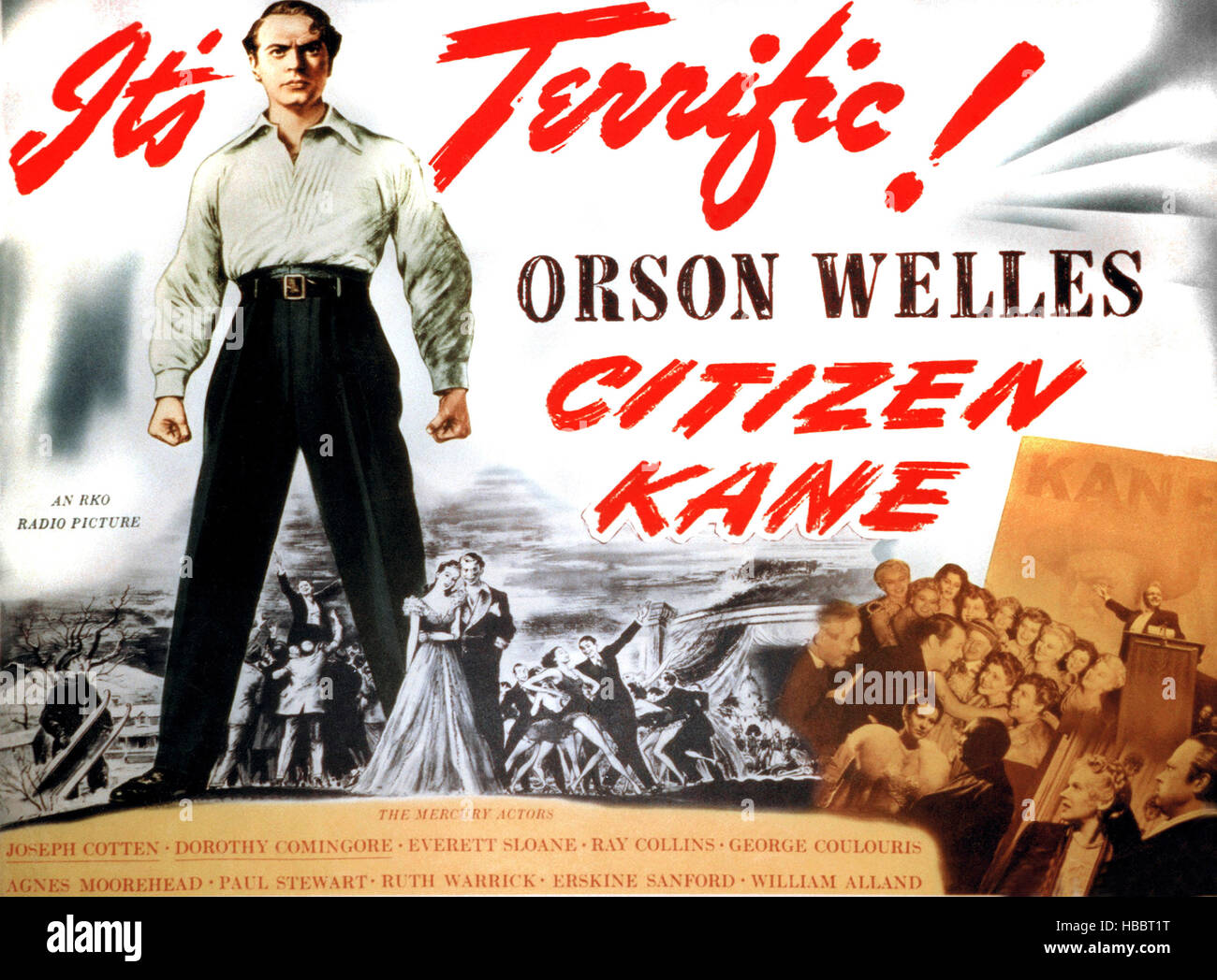 CITIZEN KANE, Orson Welles, 1941 Stock Photo - Alamy
