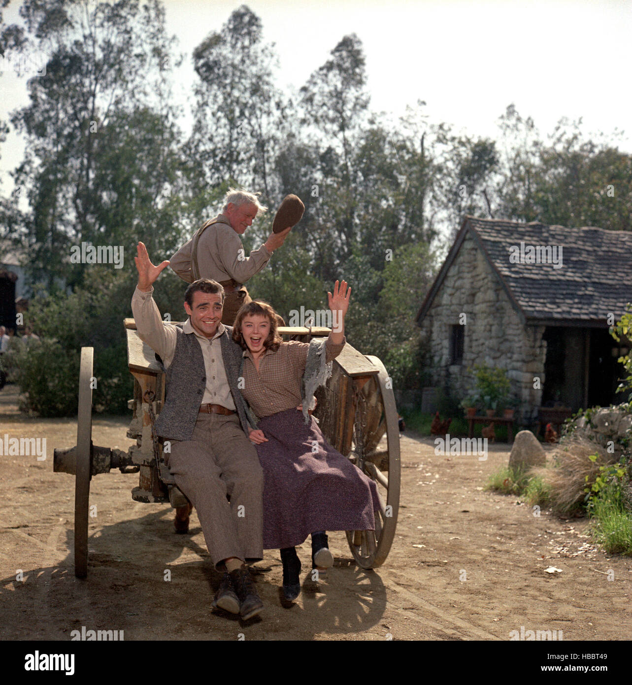 DARBY O'GILL AND THE LITTLE PEOPLE, Sean Connery, Albert Sharpe, Janet ...